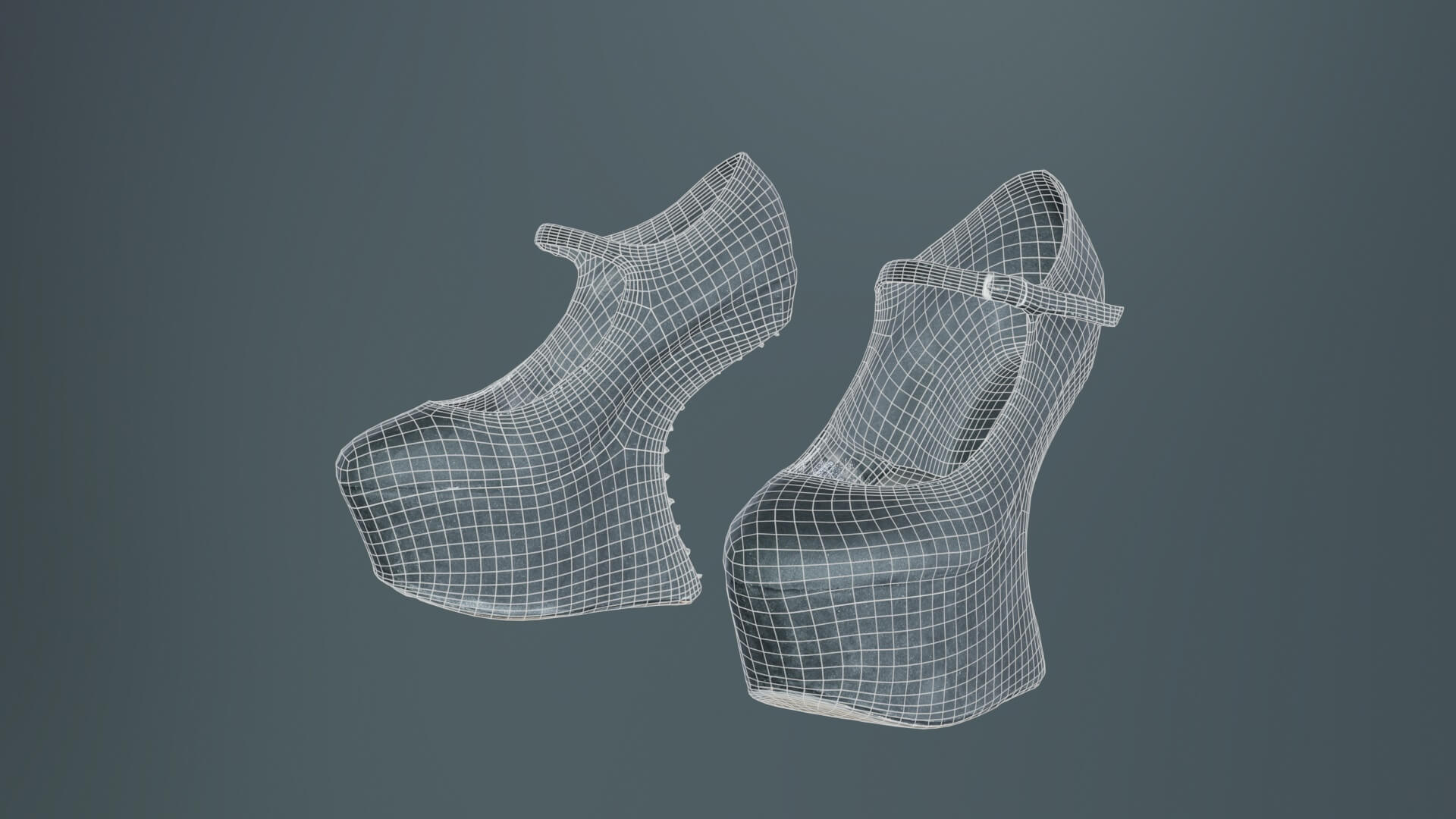 Spiky Wedges - 3D Model by Polygonal Miniatures