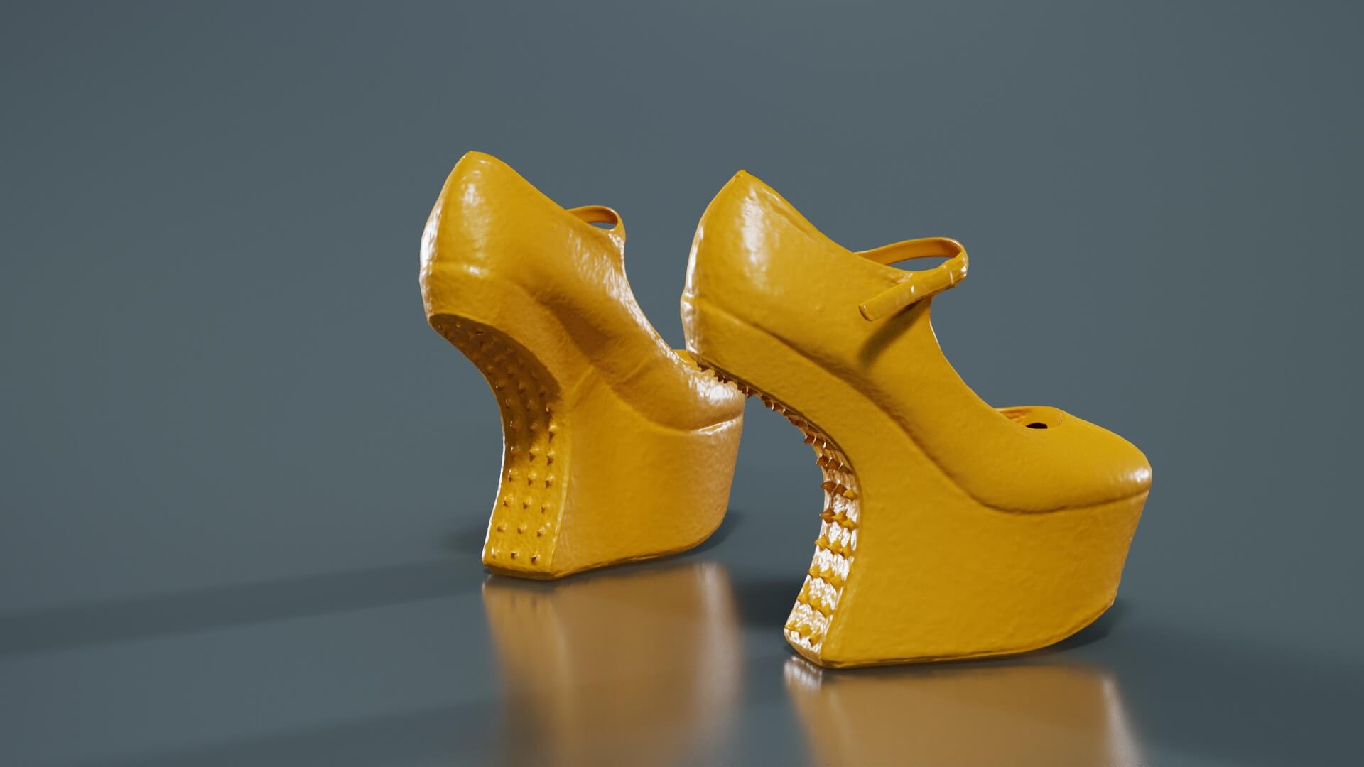 Spiky Wedges - 3D Model by Polygonal Miniatures