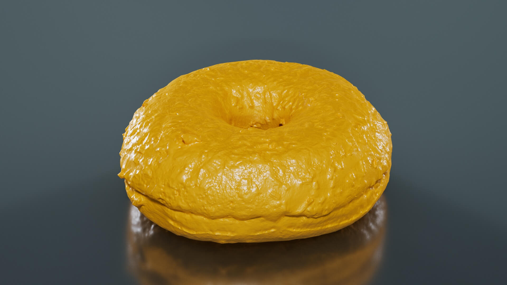 Sprinkle Donut - 3D Model by Polygonal Miniatures