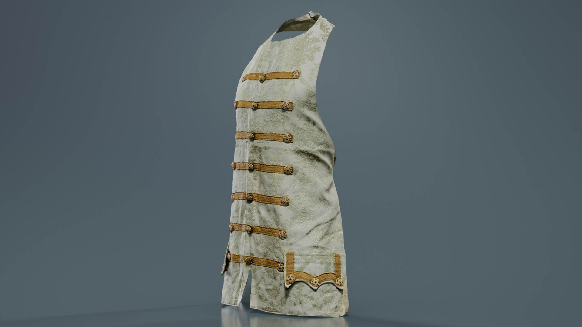 Star Vest - 3D Model by Polygonal Miniatures