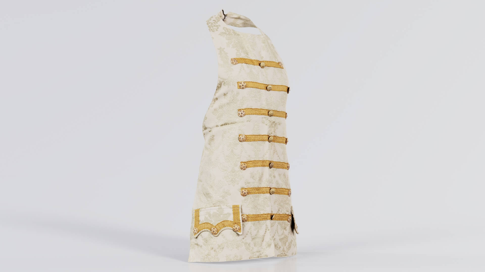 Star Vest - 3D Model by Polygonal Miniatures