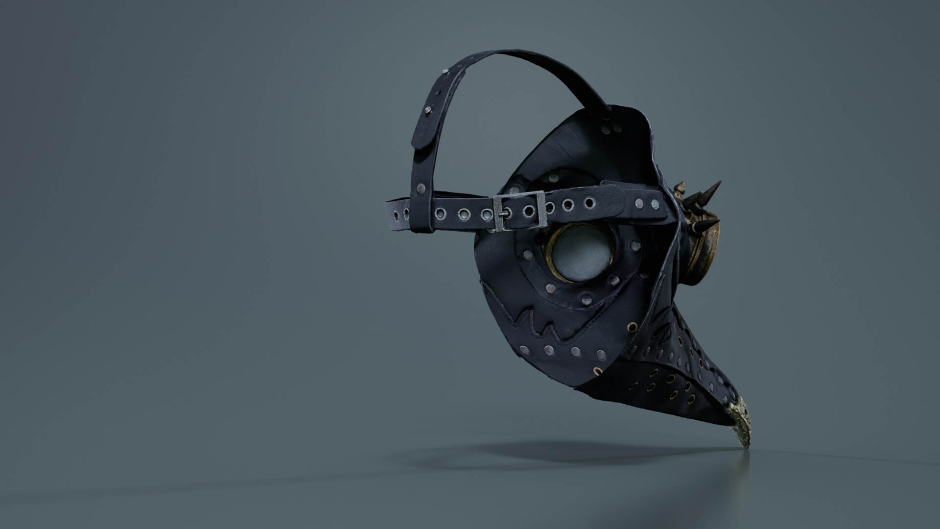 Steam Punk Bird Snout - 3D Model by Polygonal Miniatures