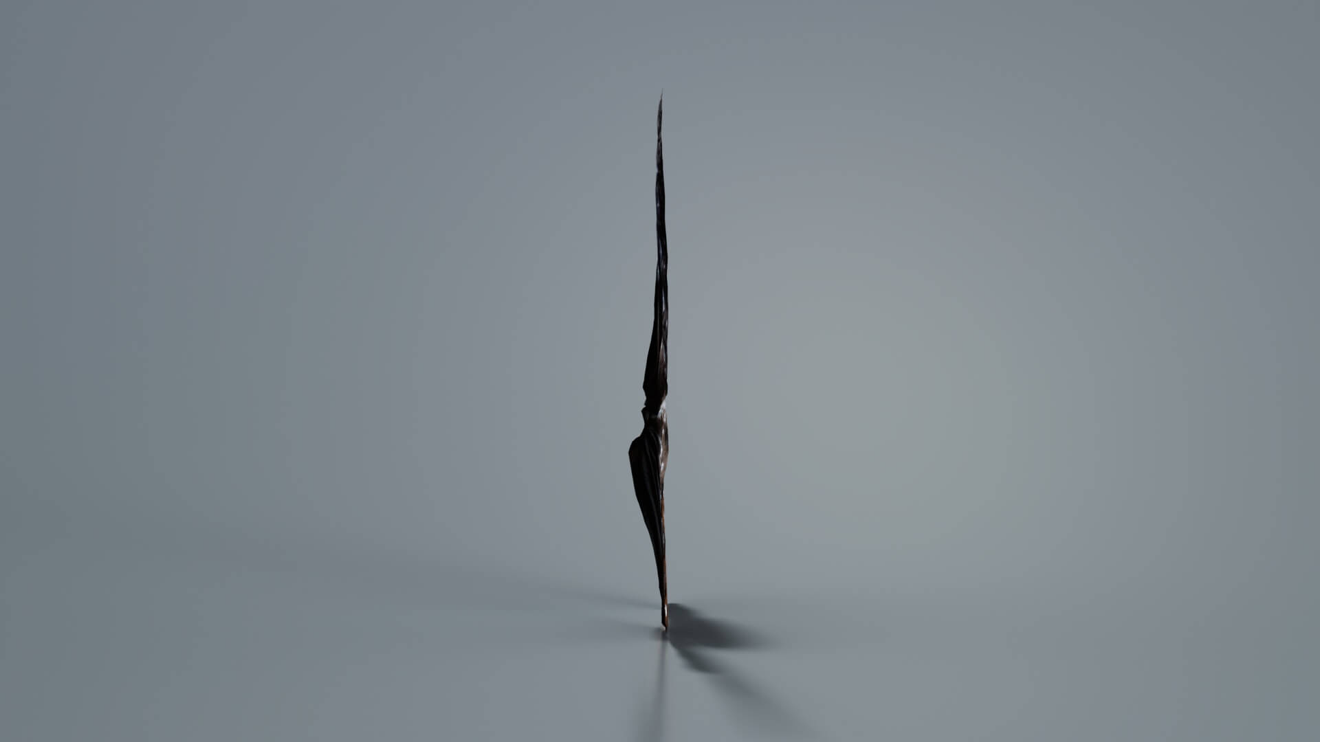 Striped Blue Crow - 3D Model by Polygonal Miniatures