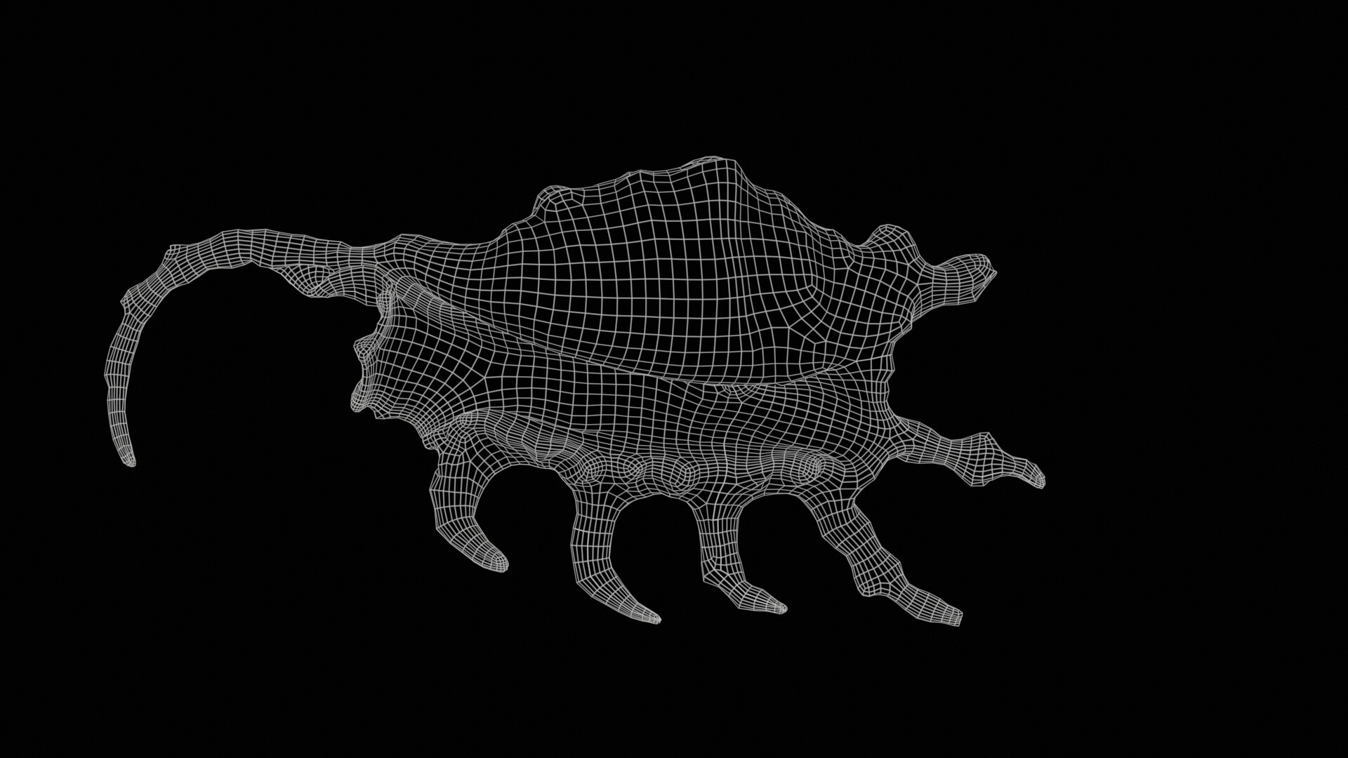 Strombidae Lambis Scorpius Indomaris Seashell - 3D Model by Polygonal ...