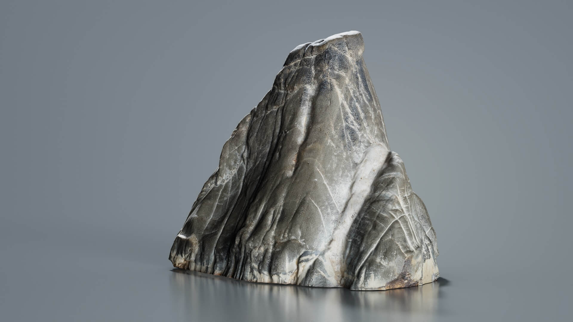 Suiseki Rock 01 - 3D Model by Polygonal Miniatures
