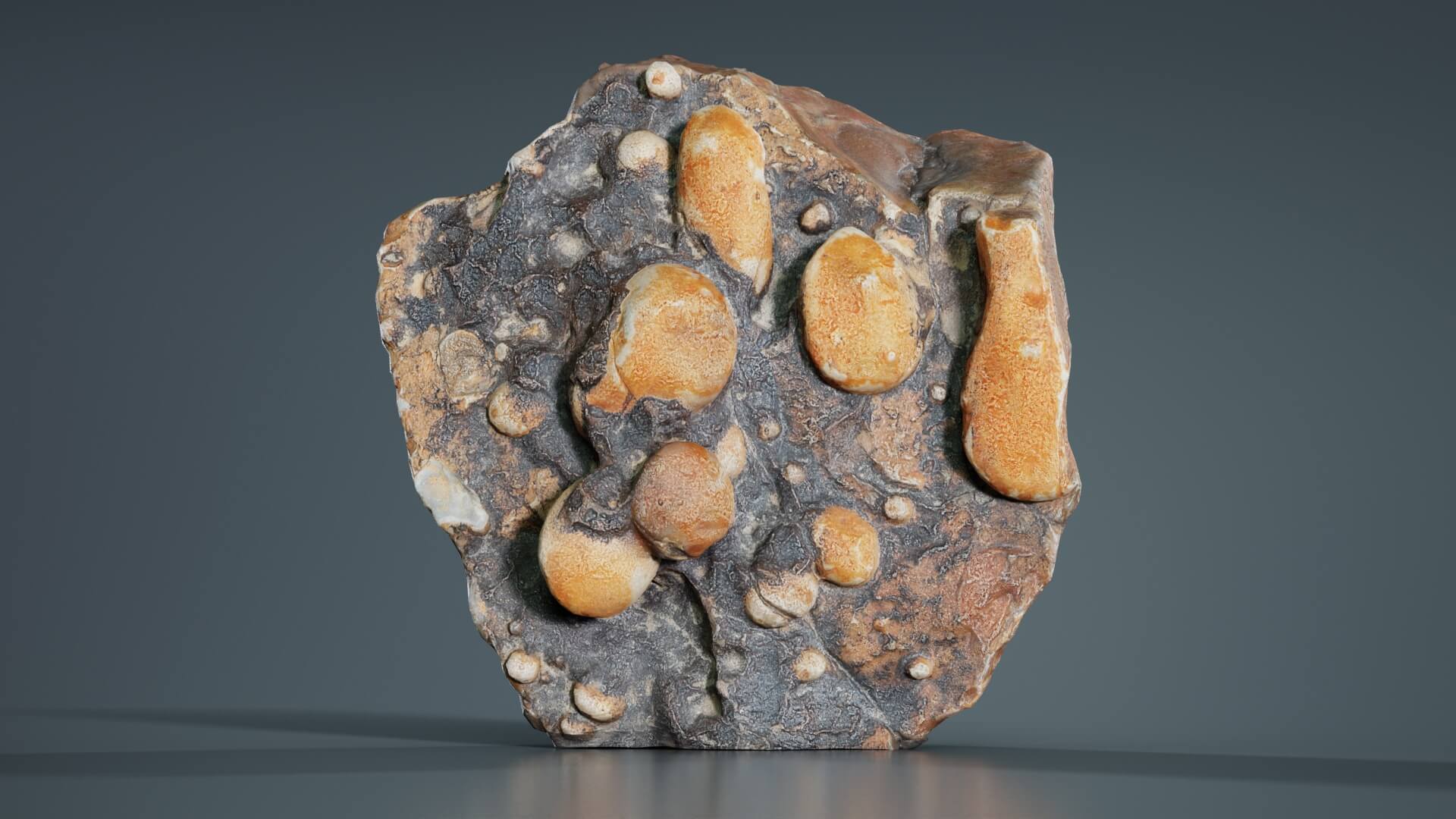 Suiseki Rock 02 - 3D Model by Polygonal Miniatures