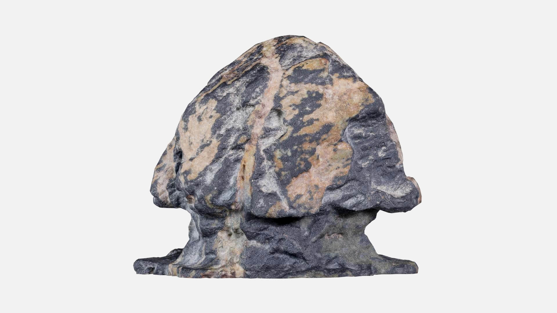 Suiseki Rock 03 - 3D Model by Polygonal Miniatures