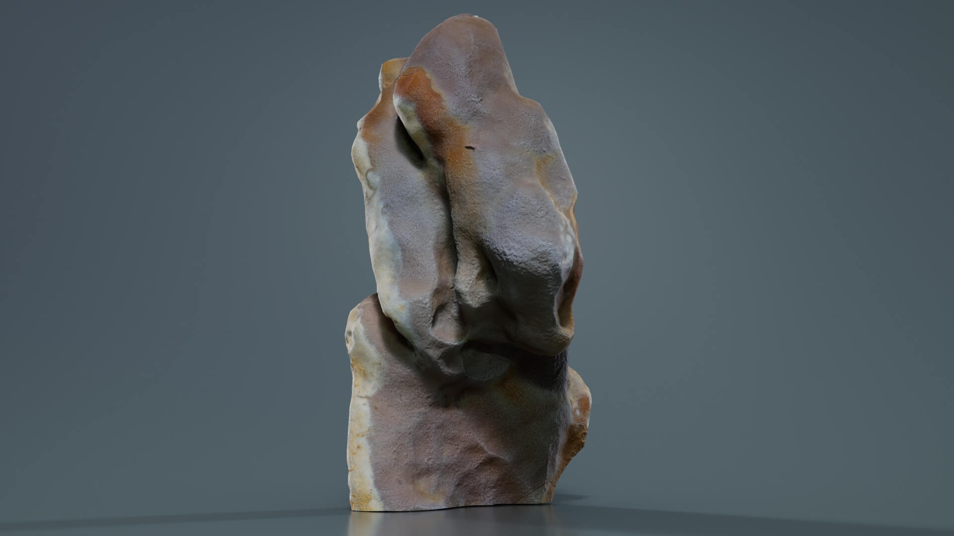 Suiseki Rock 04 - 3D Model by Polygonal Miniatures