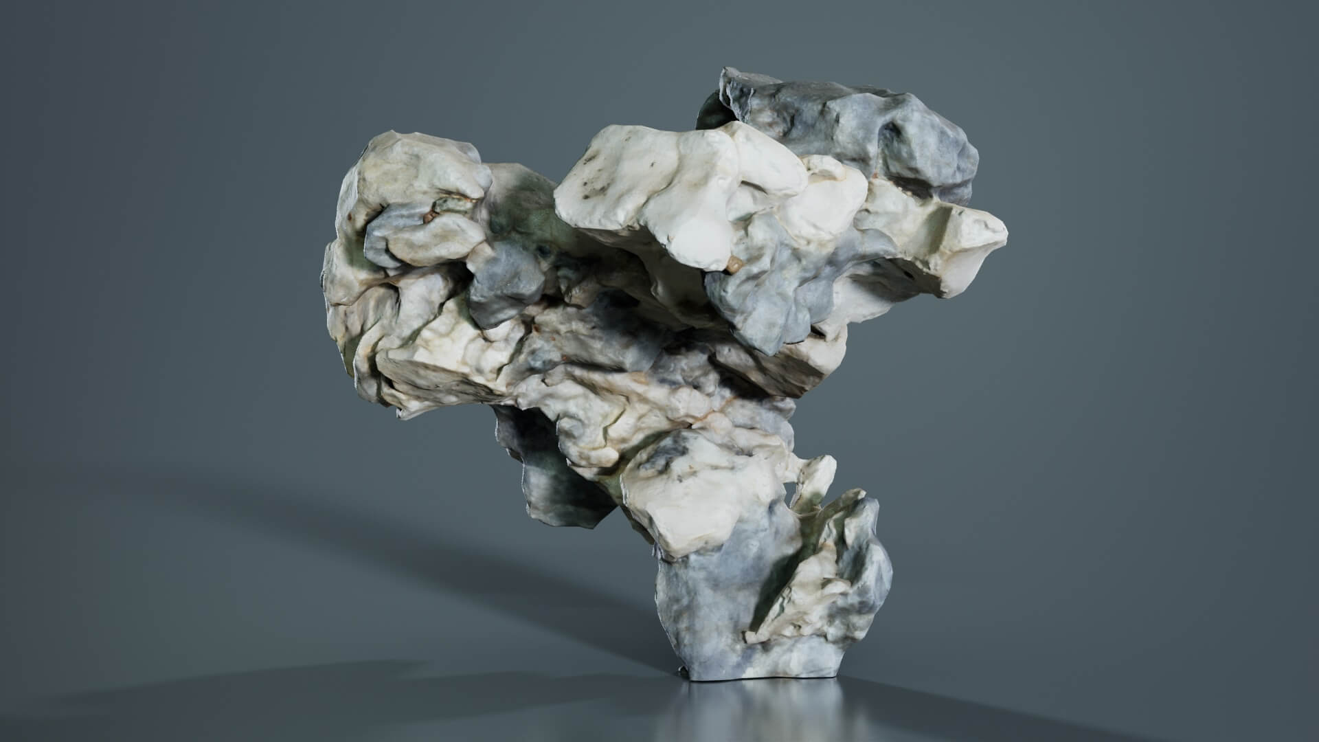 Suiseki Rock 06 - 3D Model by Polygonal Miniatures