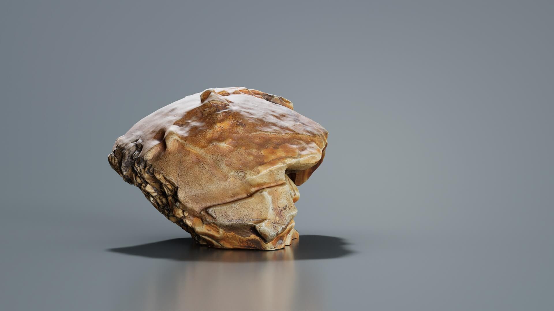 Suiseki Rock 10 - 3D Model by Polygonal Miniatures