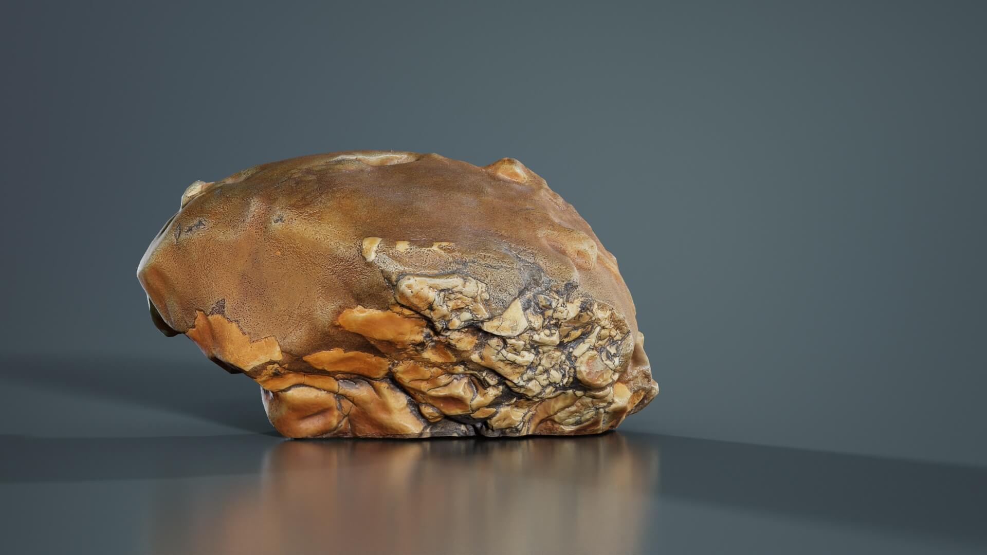 Suiseki Rock 10 - 3D Model by Polygonal Miniatures