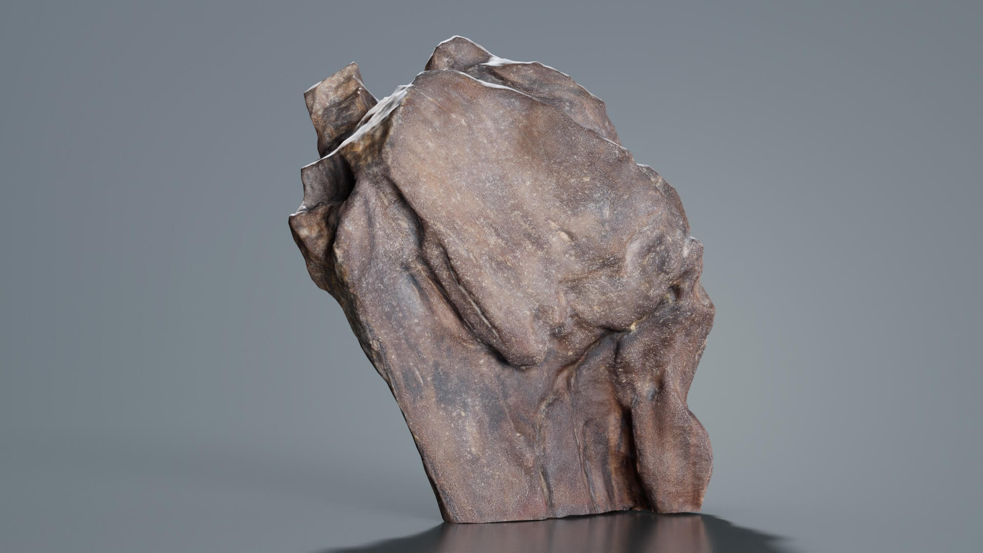 Suiseki Rock 12 - 3D Model by Polygonal Miniatures