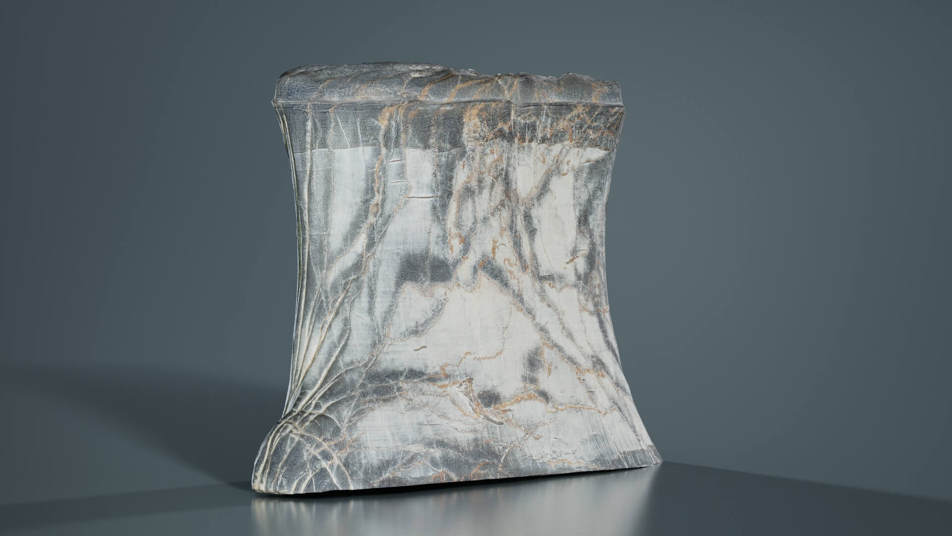 Suiseki Rock 13 - 3D Model by Polygonal Miniatures