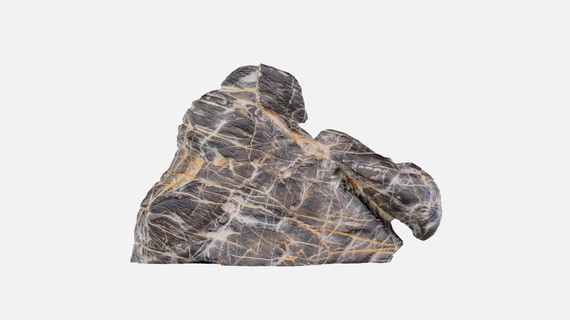 Suiseki Rock 15 - 3D Model by Polygonal Miniatures