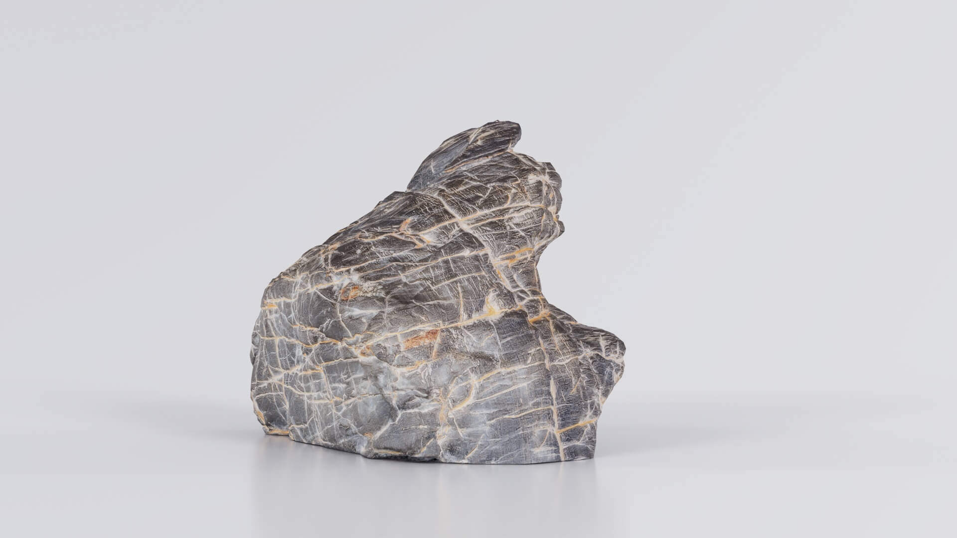 Suiseki Rock 15 - 3D Model by Polygonal Miniatures