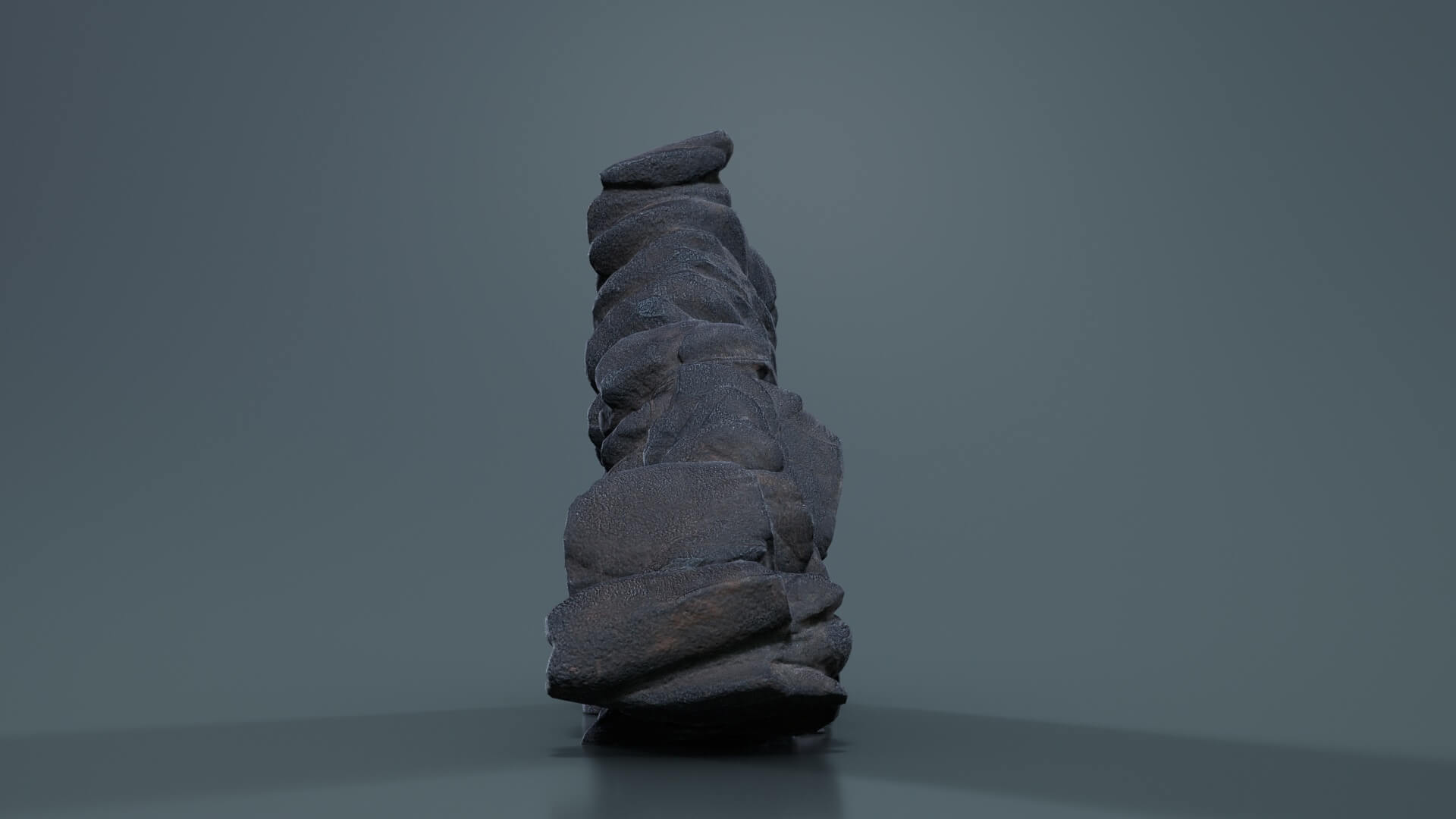 Suiseki Rock 22 - 3D Model by Polygonal Miniatures