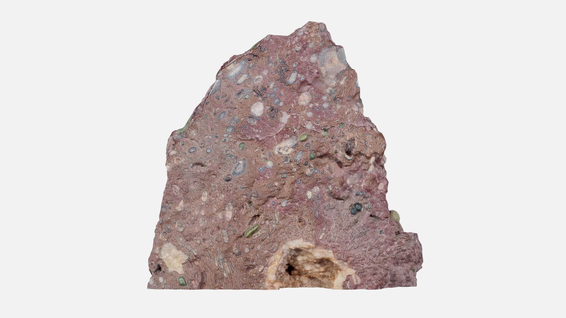 Suiseki Rock 23 - 3D Model by Polygonal Miniatures