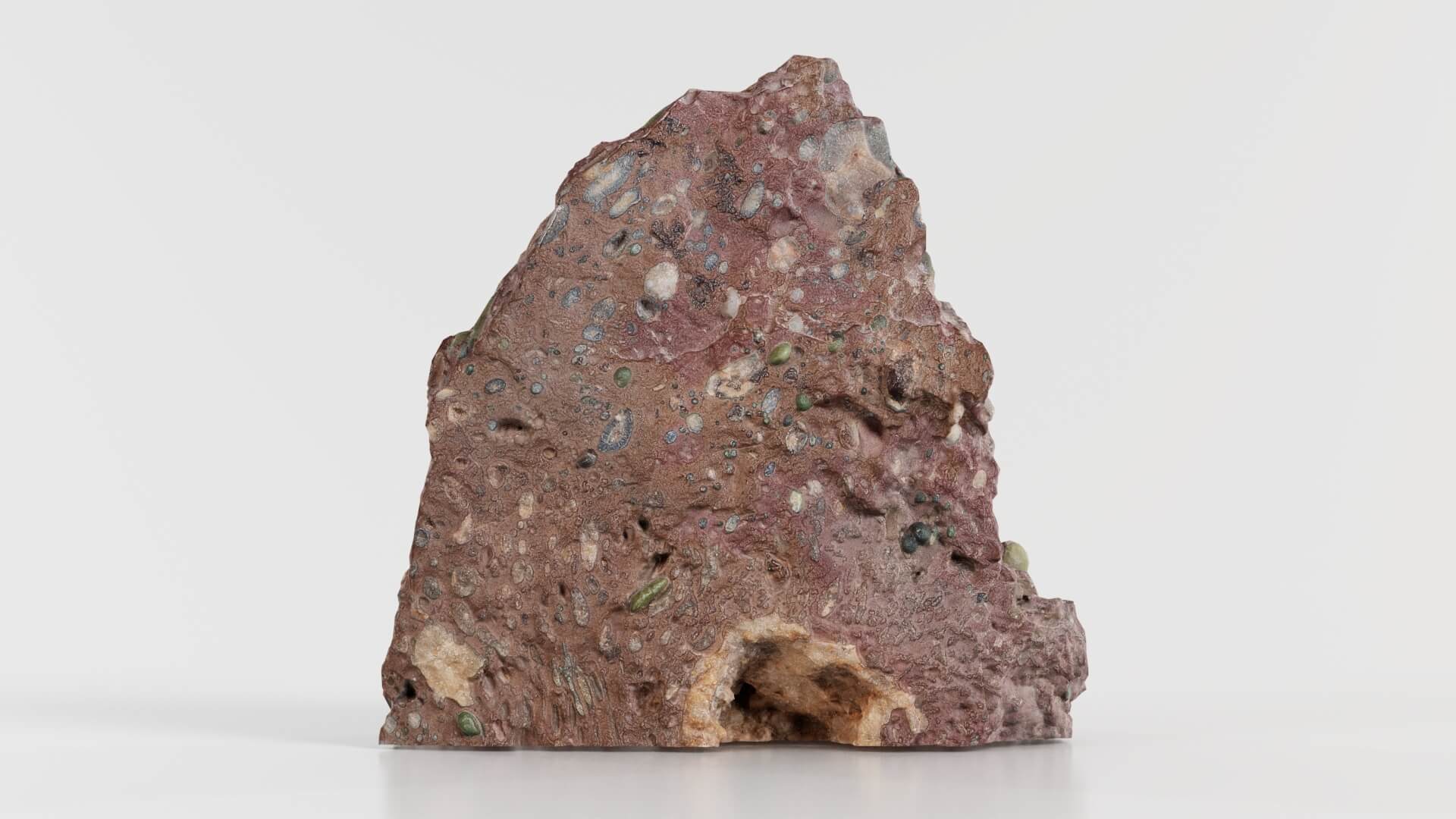 Suiseki Rock 23 - 3D Model by Polygonal Miniatures