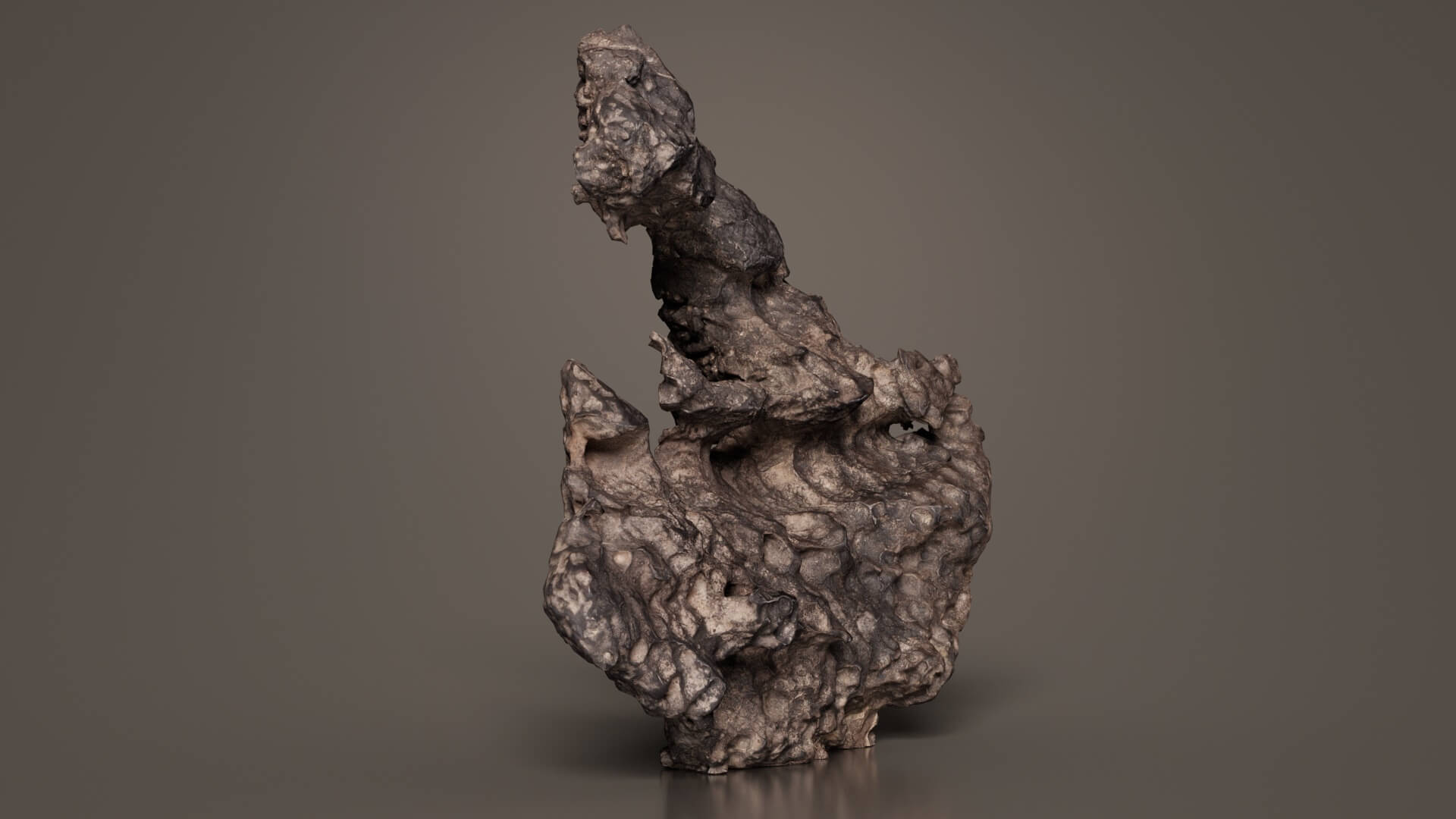 Suiseki Rock 25 - 3D Model by Polygonal Miniatures