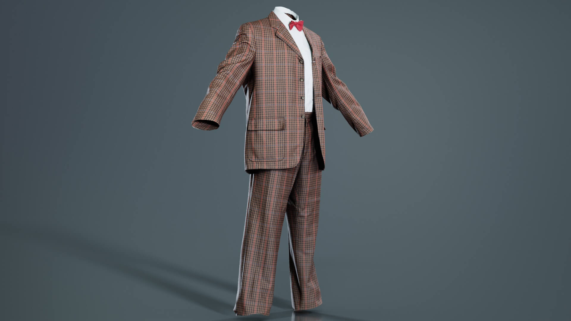 Suit a Open - 3D Model by Polygonal Miniatures