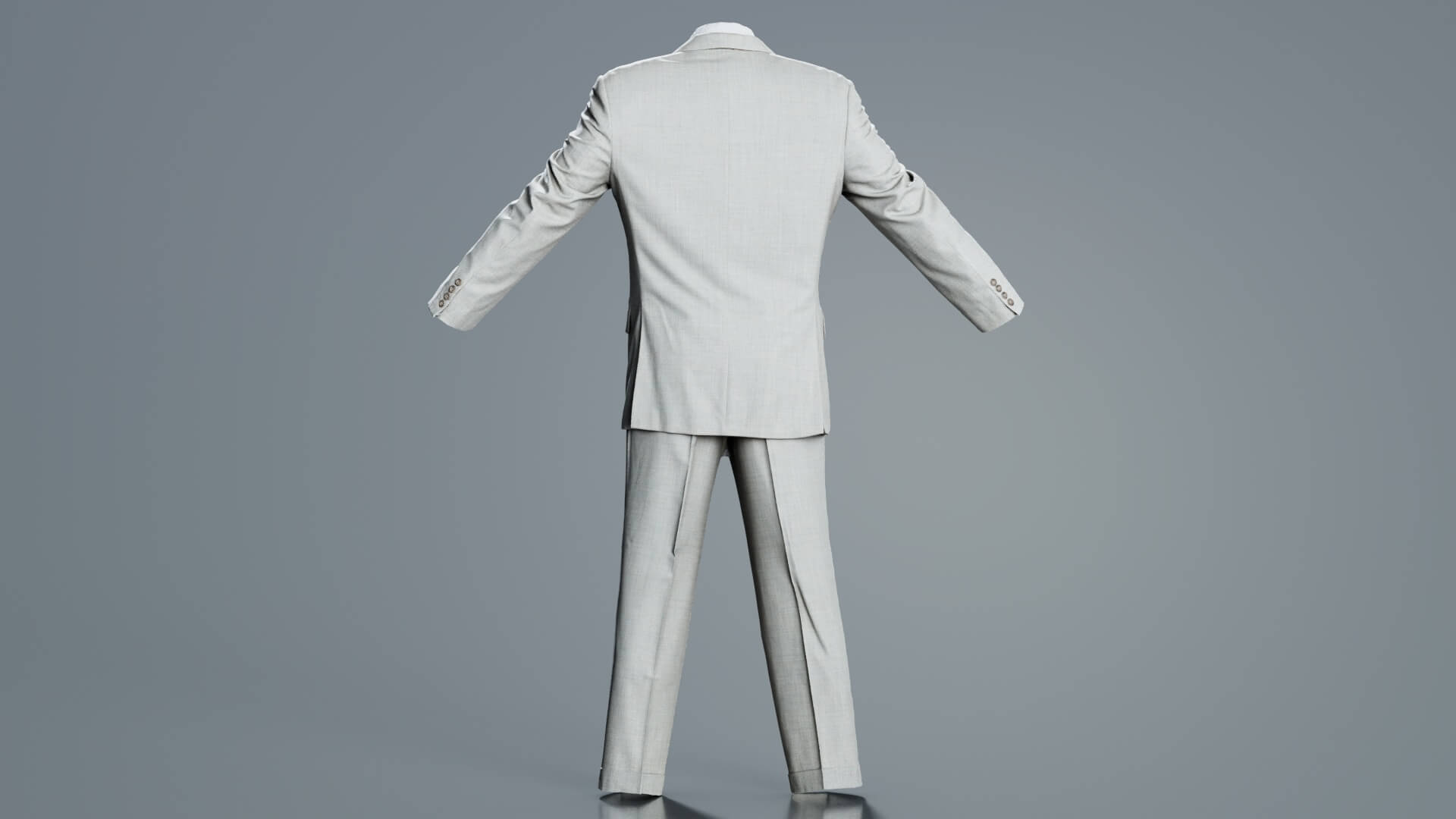 Suit B Closed - 3D Model by Polygonal Miniatures