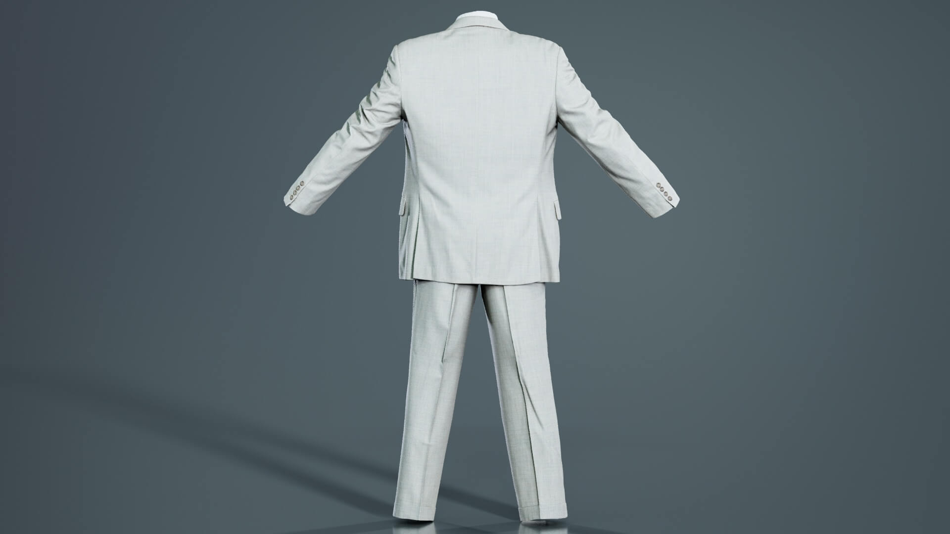 Suit B Open - 3D Model by Polygonal Miniatures