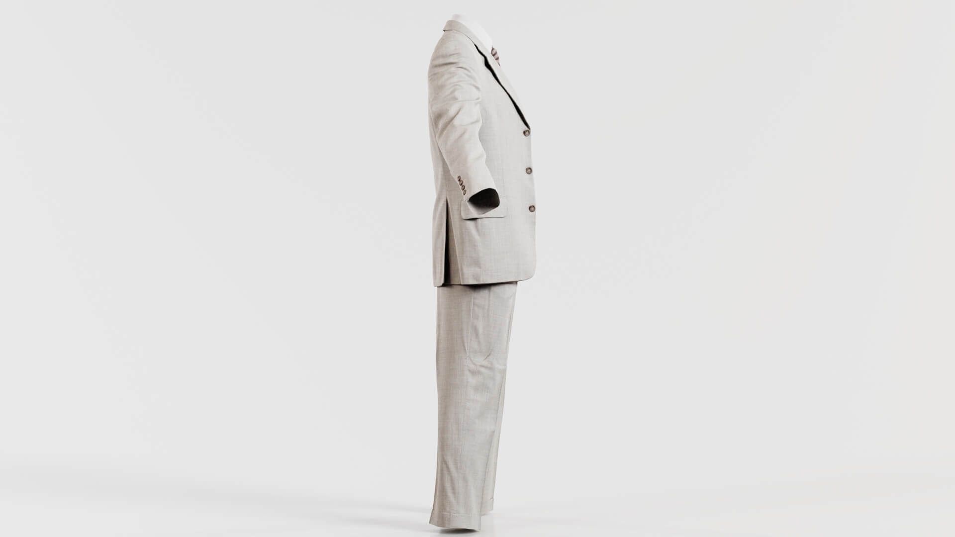 Suit B Open - 3D Model by Polygonal Miniatures