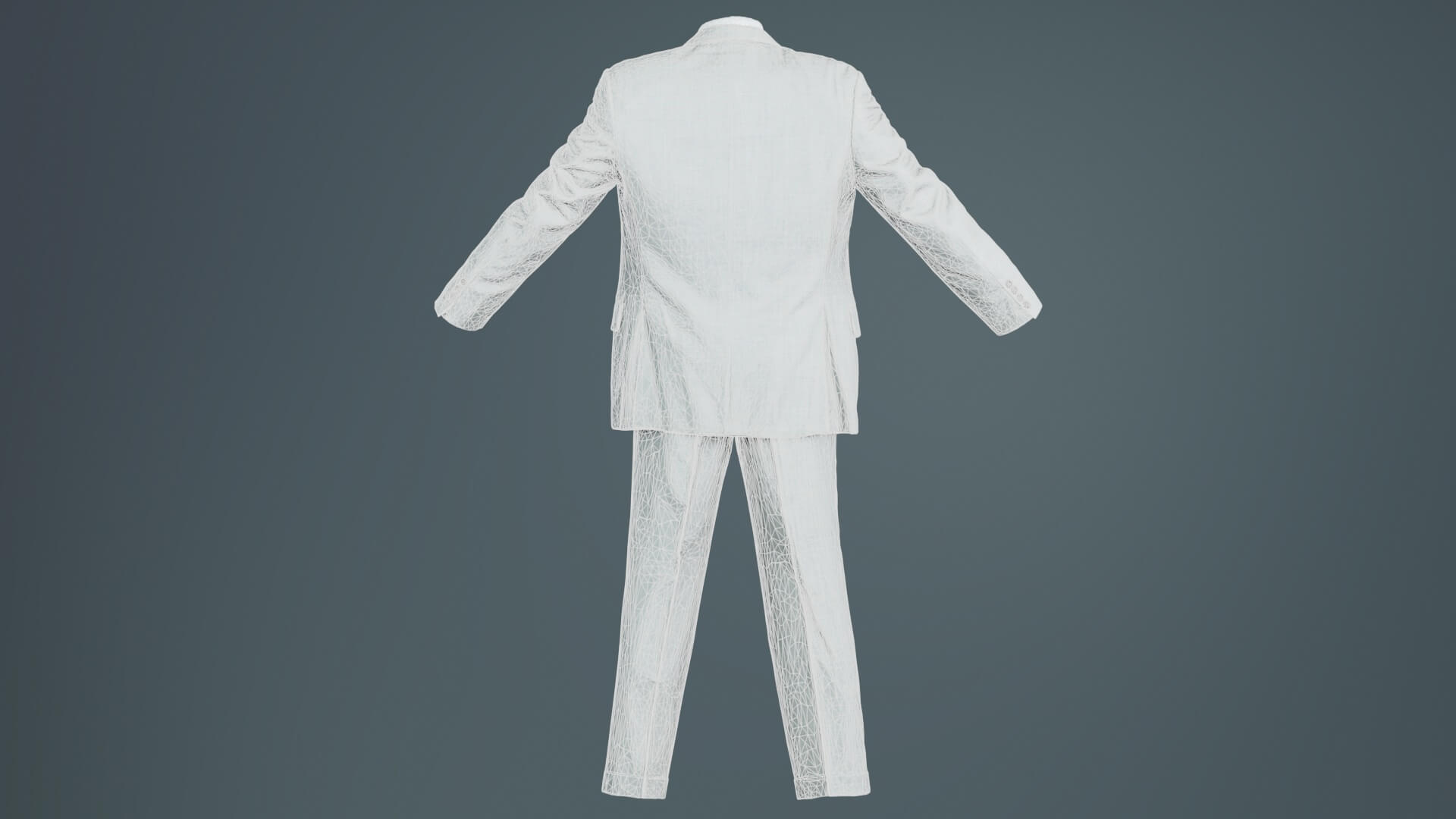 Suit B Open - 3D Model by Polygonal Miniatures