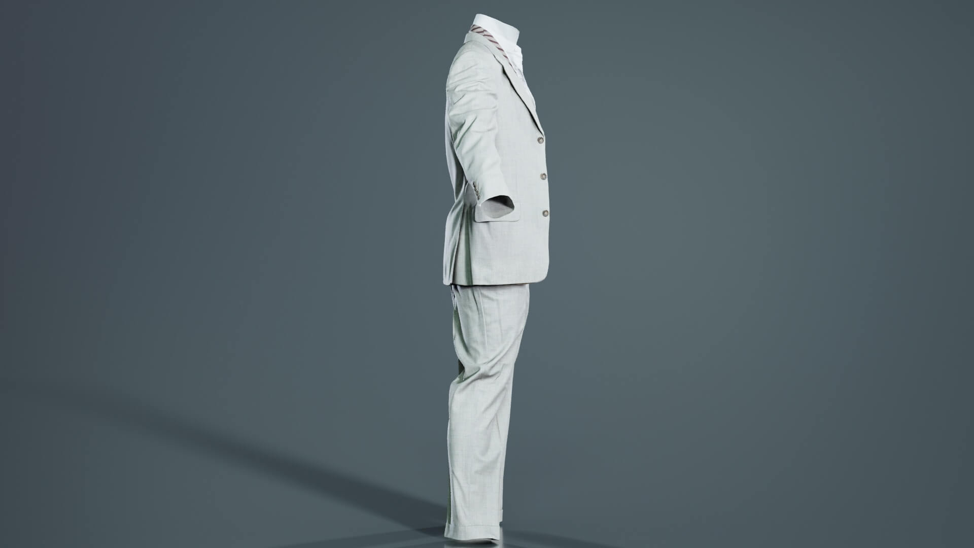 Suit B Undone - 3D Model by Polygonal Miniatures