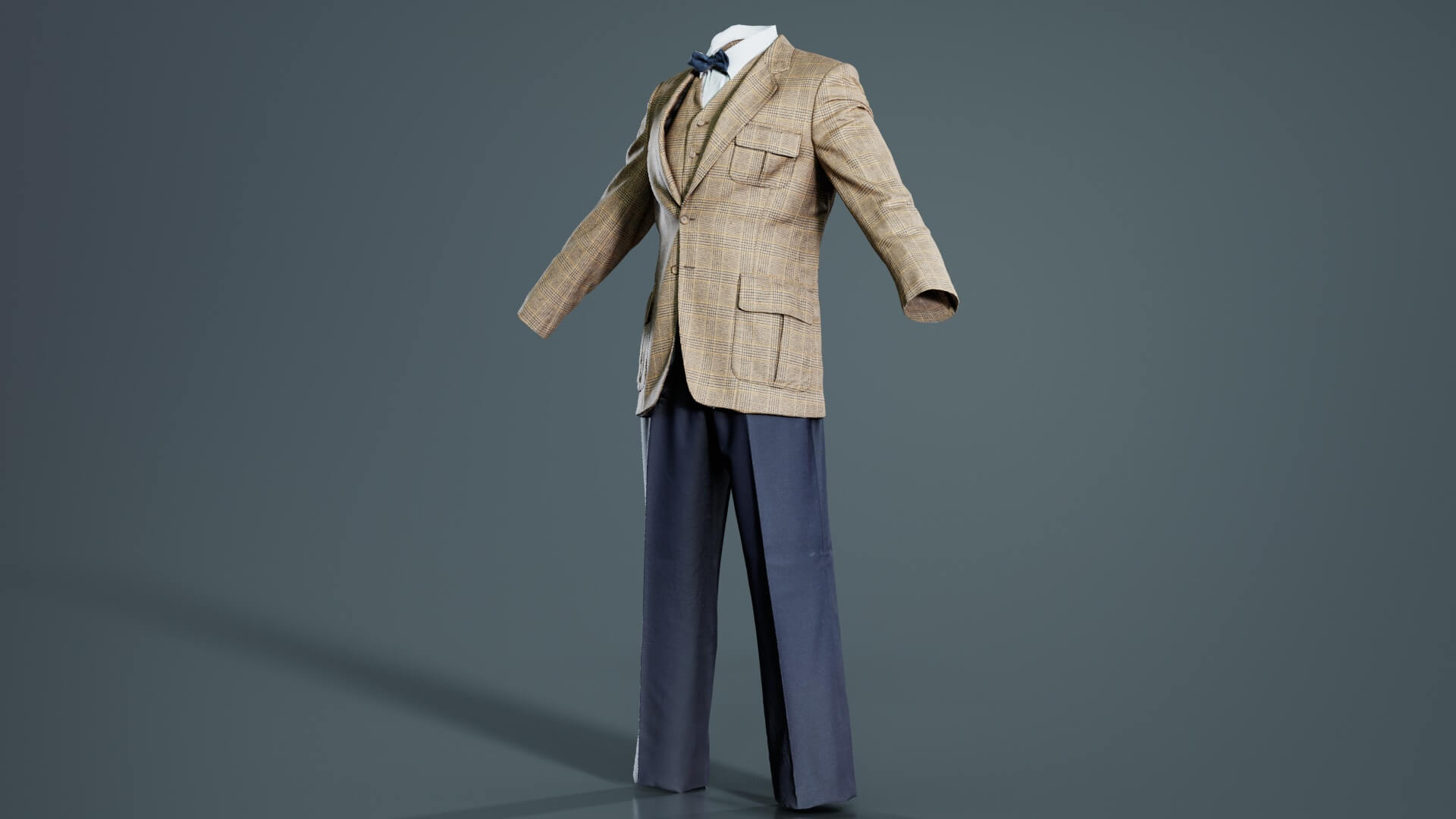 Suit C Closed - 3D Model by Polygonal Miniatures