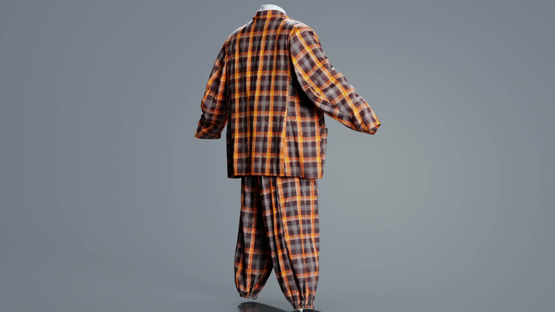 Suit D Closed - 3D Model by Polygonal Miniatures