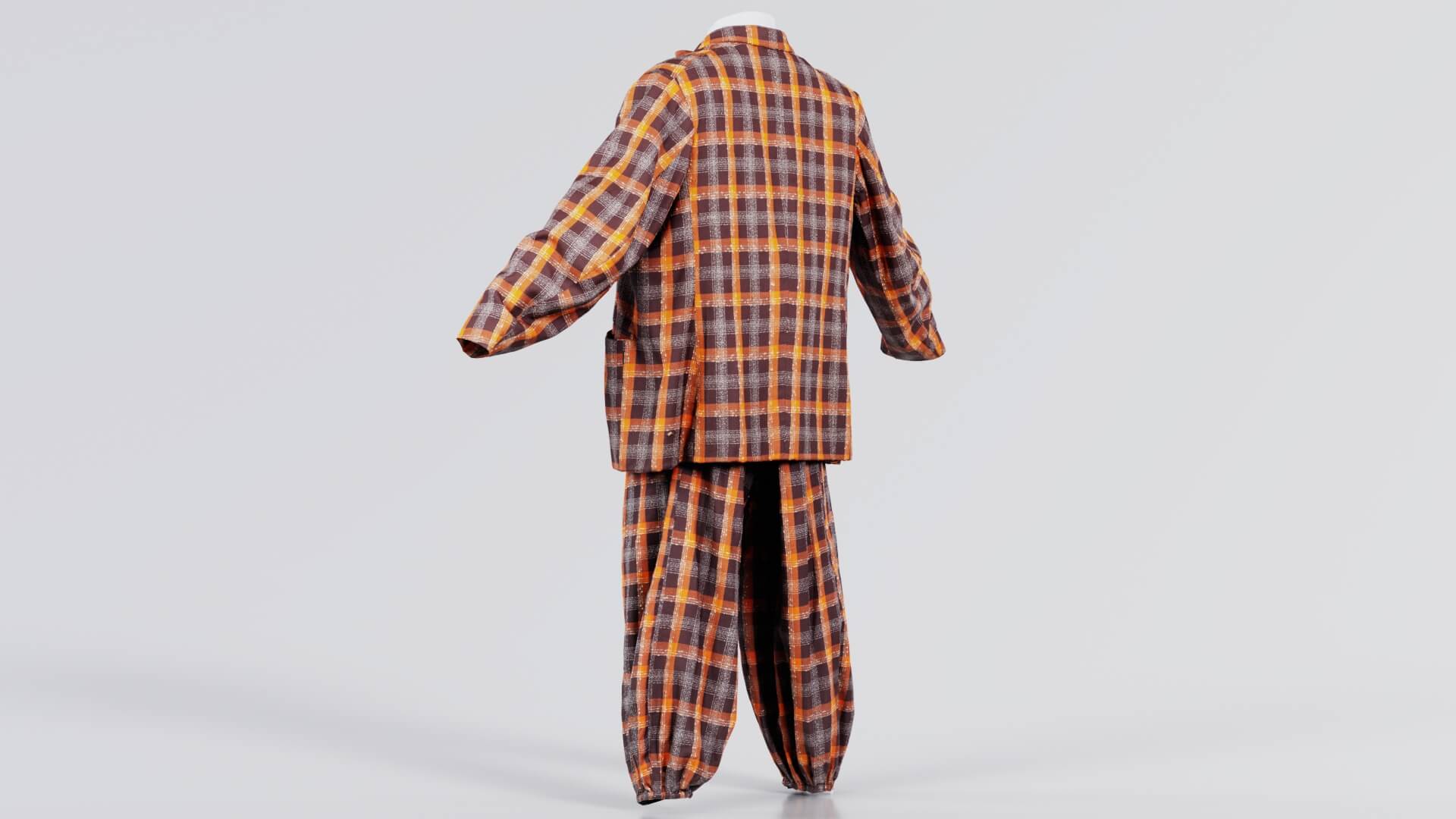 Suit D Closed - 3D Model by Polygonal Miniatures