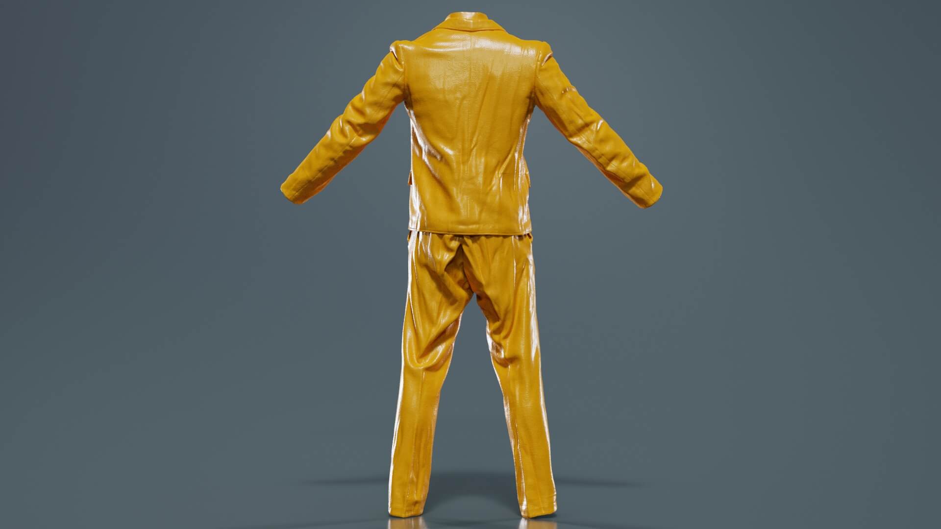 Suit H Closed - 3D Model by Polygonal Miniatures