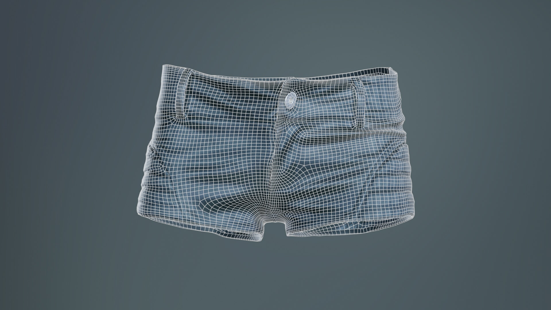 Tiny Leather Short - 3D Model by Polygonal Miniatures