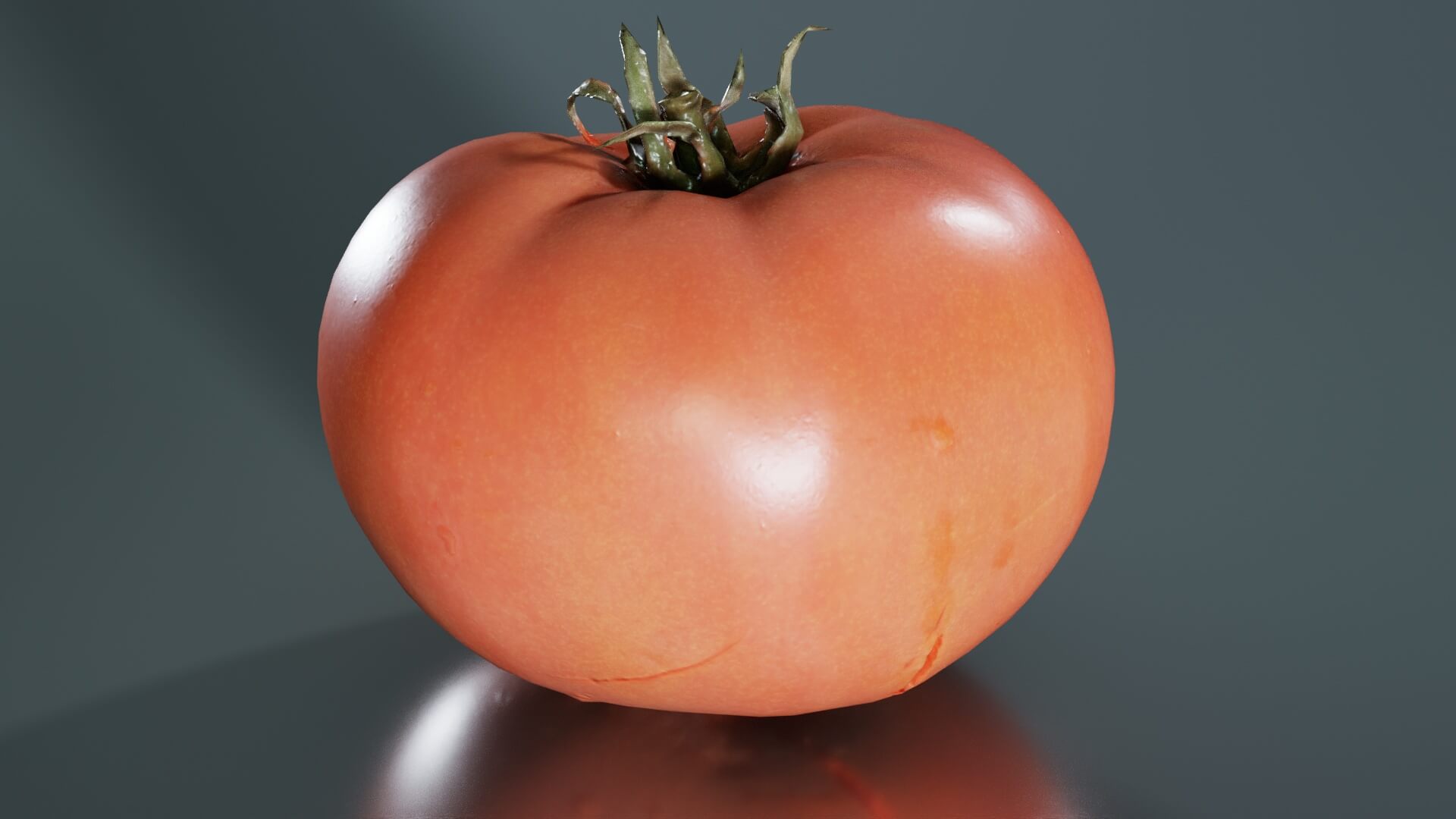Tomato 2 - 3D Model by Polygonal Miniatures