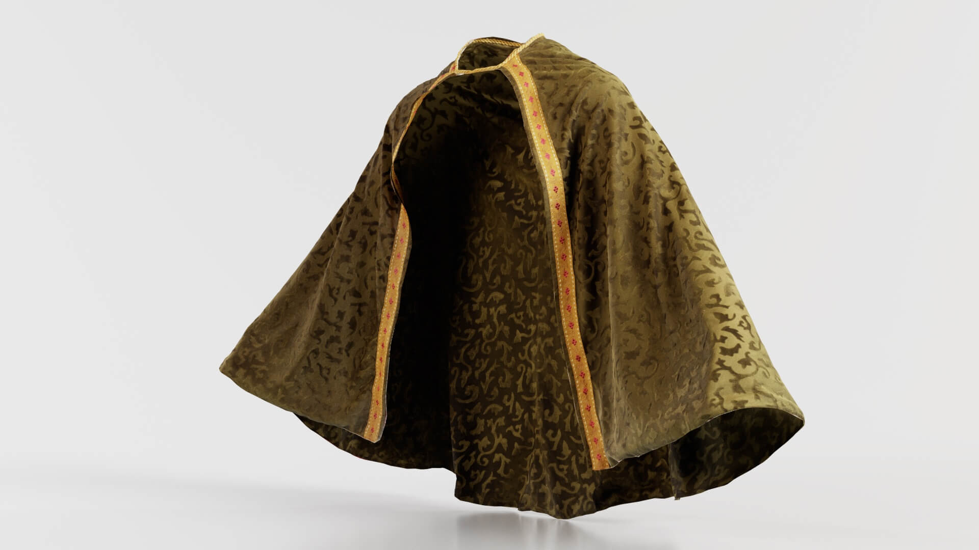Triangle Cape - 3D Model by Polygonal Miniatures