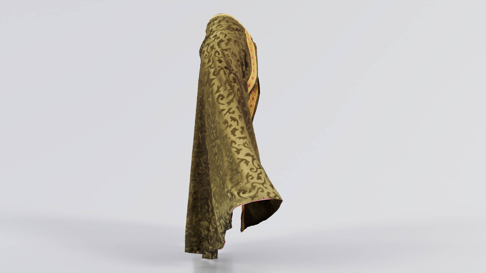 Triangle Cape - 3D Model by Polygonal Miniatures