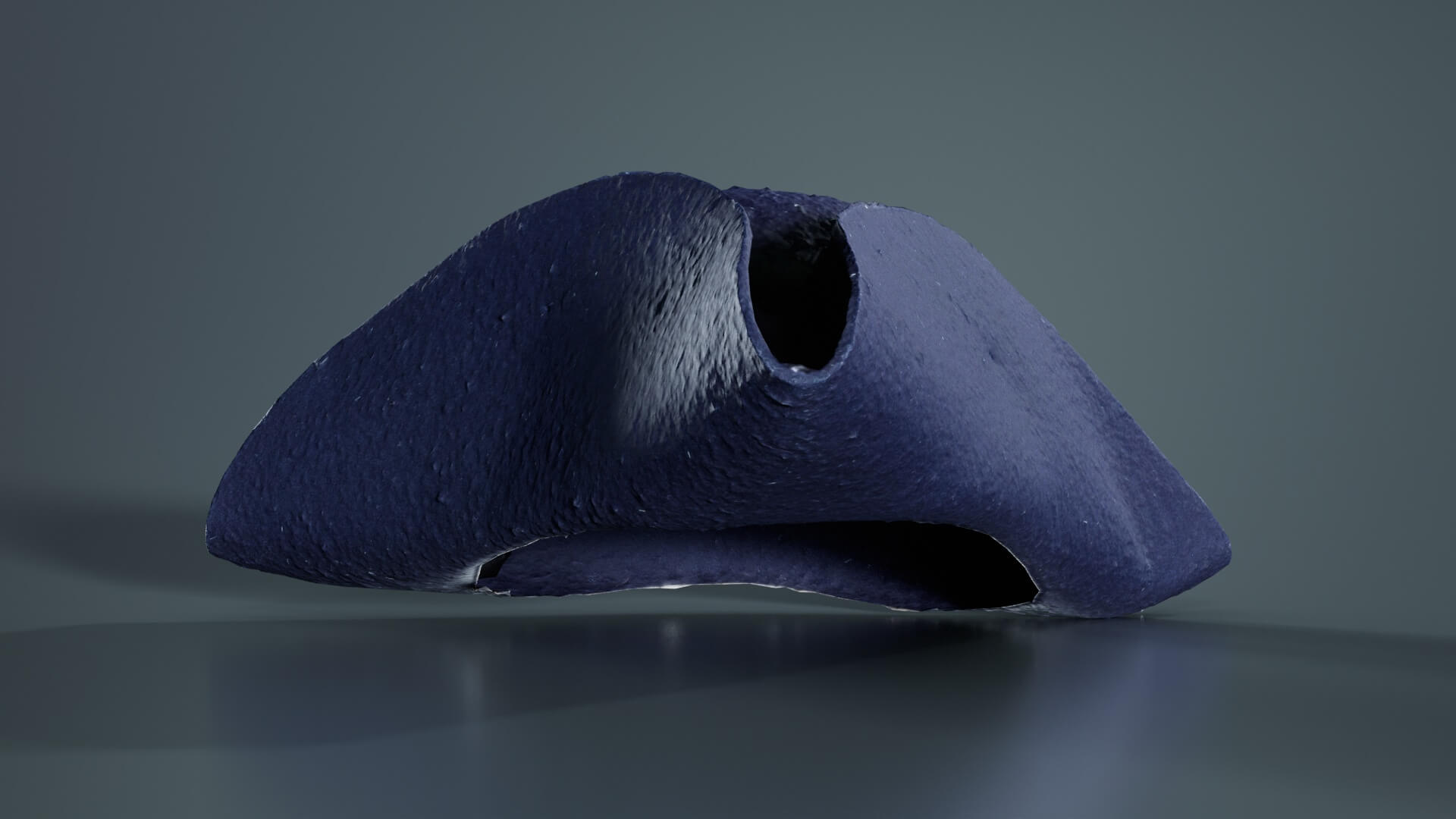 Triangle Hat Plain - 3D Model by Polygonal Miniatures