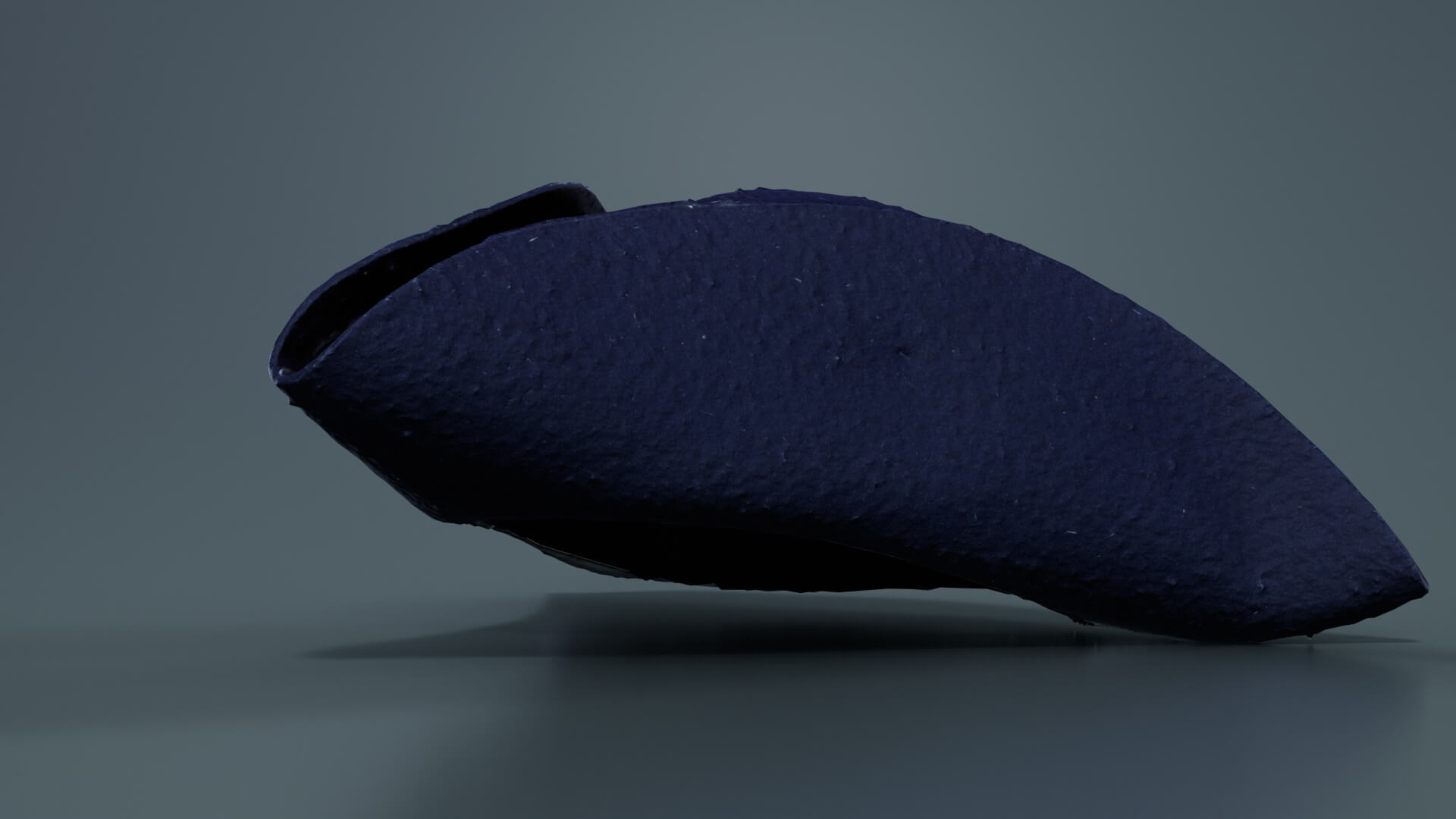 Triangle Hat Plain - 3D Model by Polygonal Miniatures