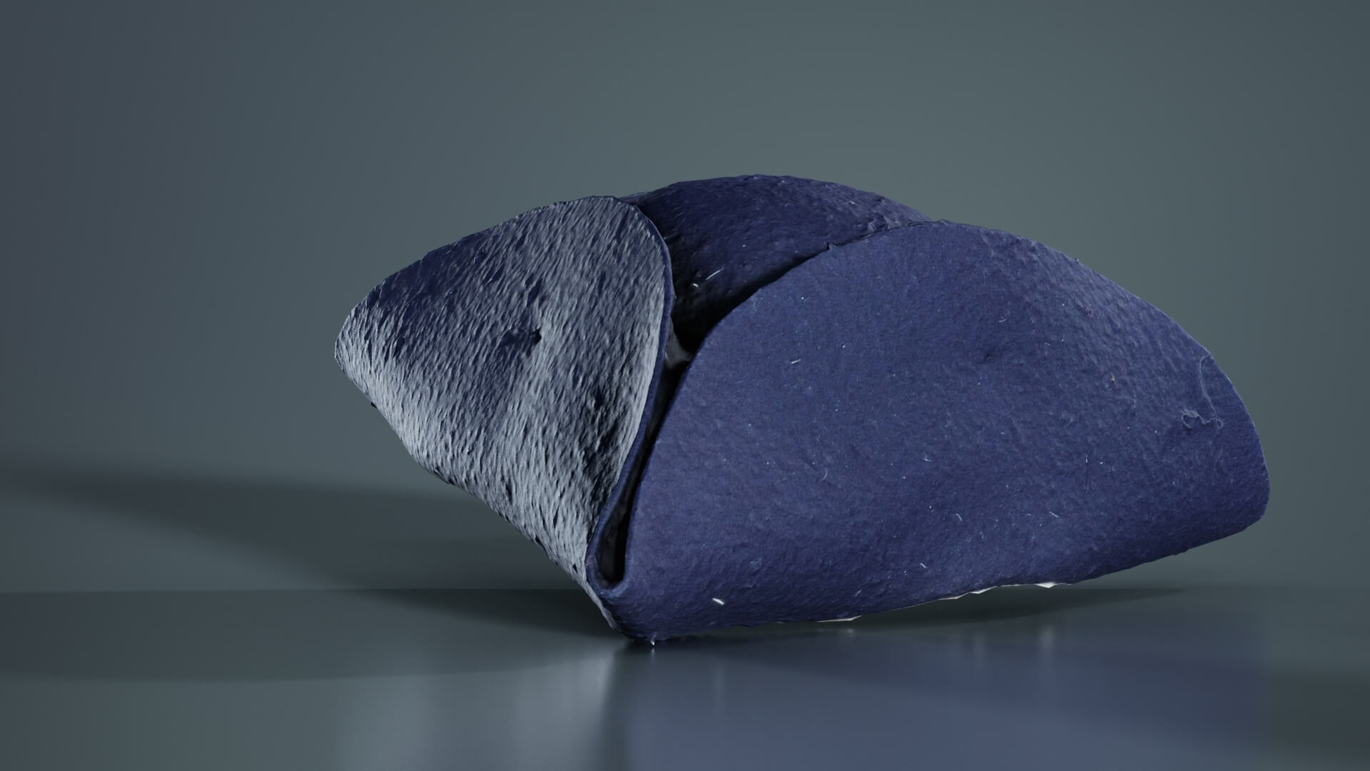 Triangle Hat Plain - 3D Model by Polygonal Miniatures