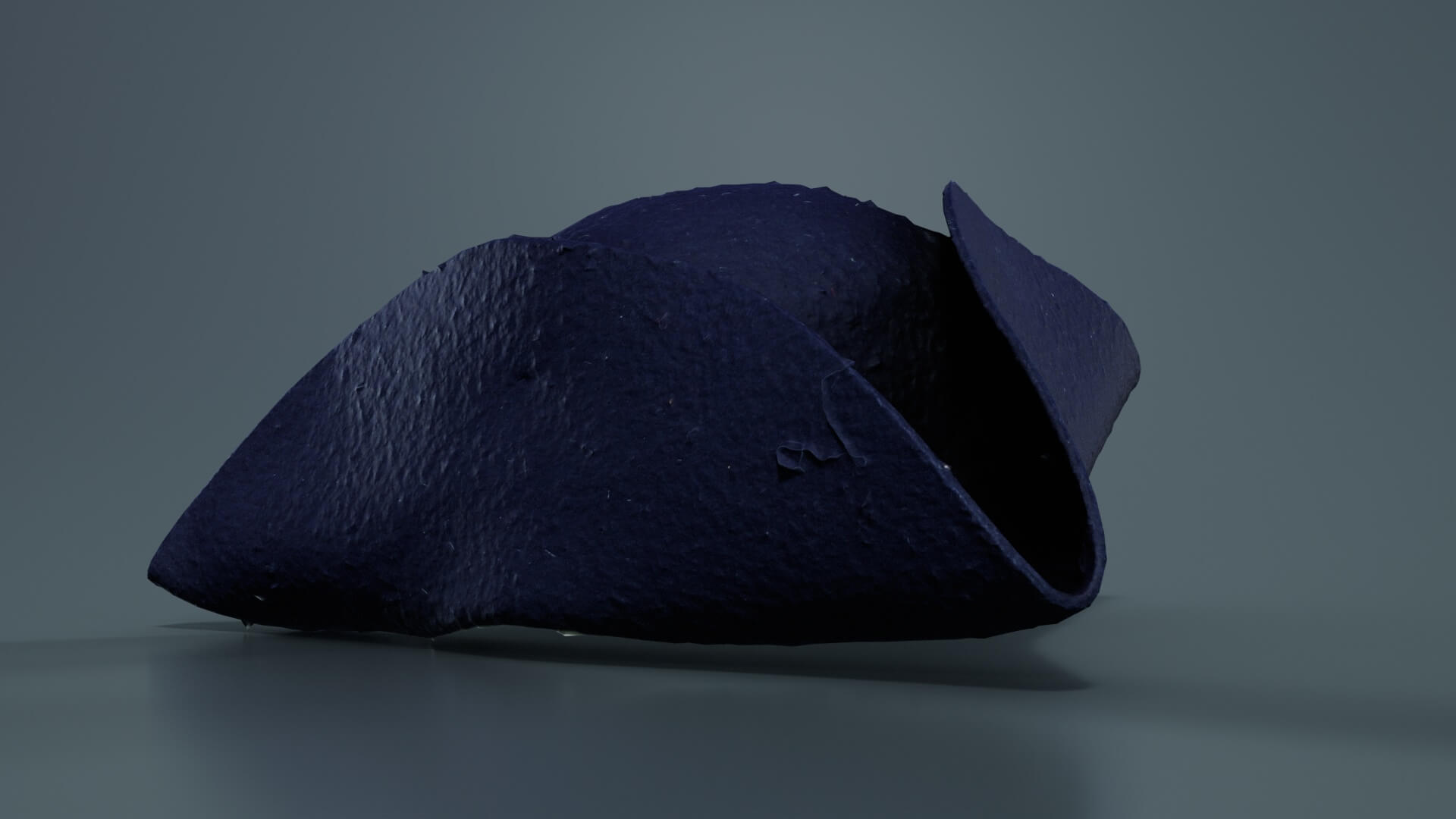 Triangle Hat Plain - 3D Model by Polygonal Miniatures