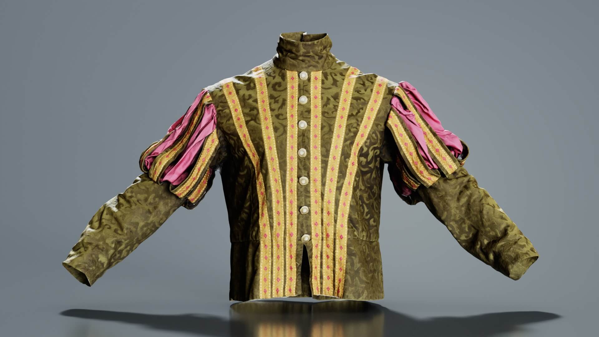 Triangle Jacket - 3D Model by Polygonal Miniatures