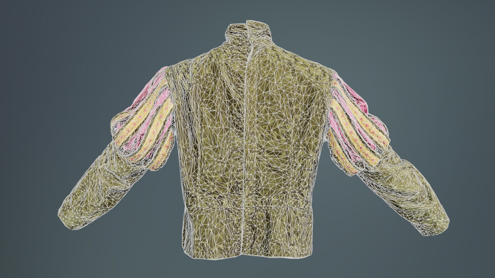 Triangle Jacket - 3D Model by Polygonal Miniatures