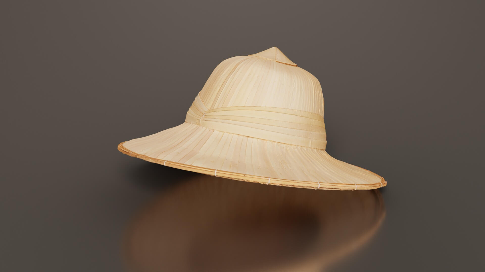 Tropical Hat - 3D Model by Polygonal Miniatures