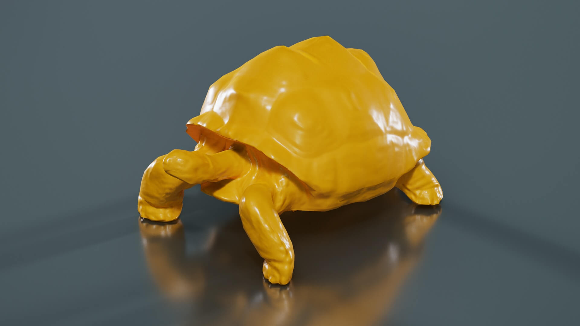 Terrestrial Turtle - 3D Model by Polygonal Miniatures