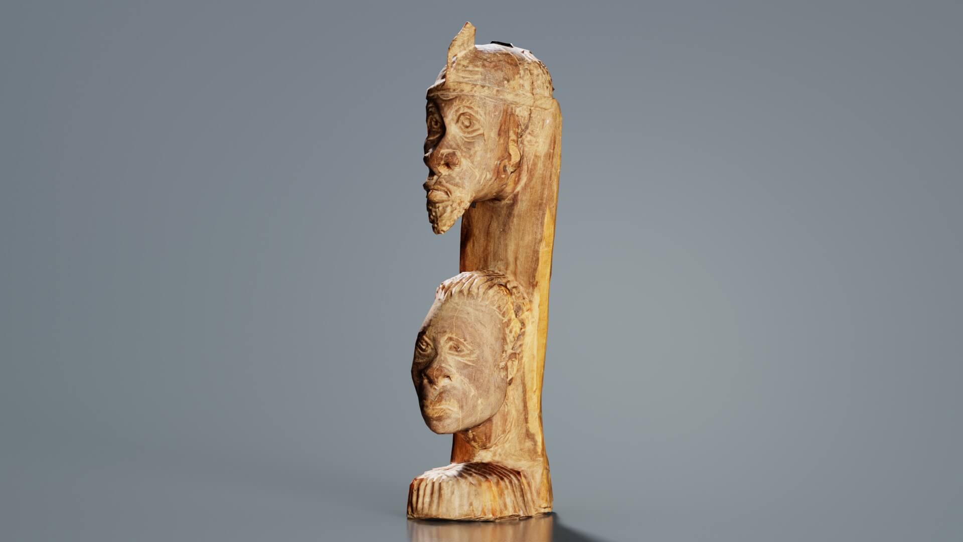 Two Face - 3D Model by Polygonal Miniatures