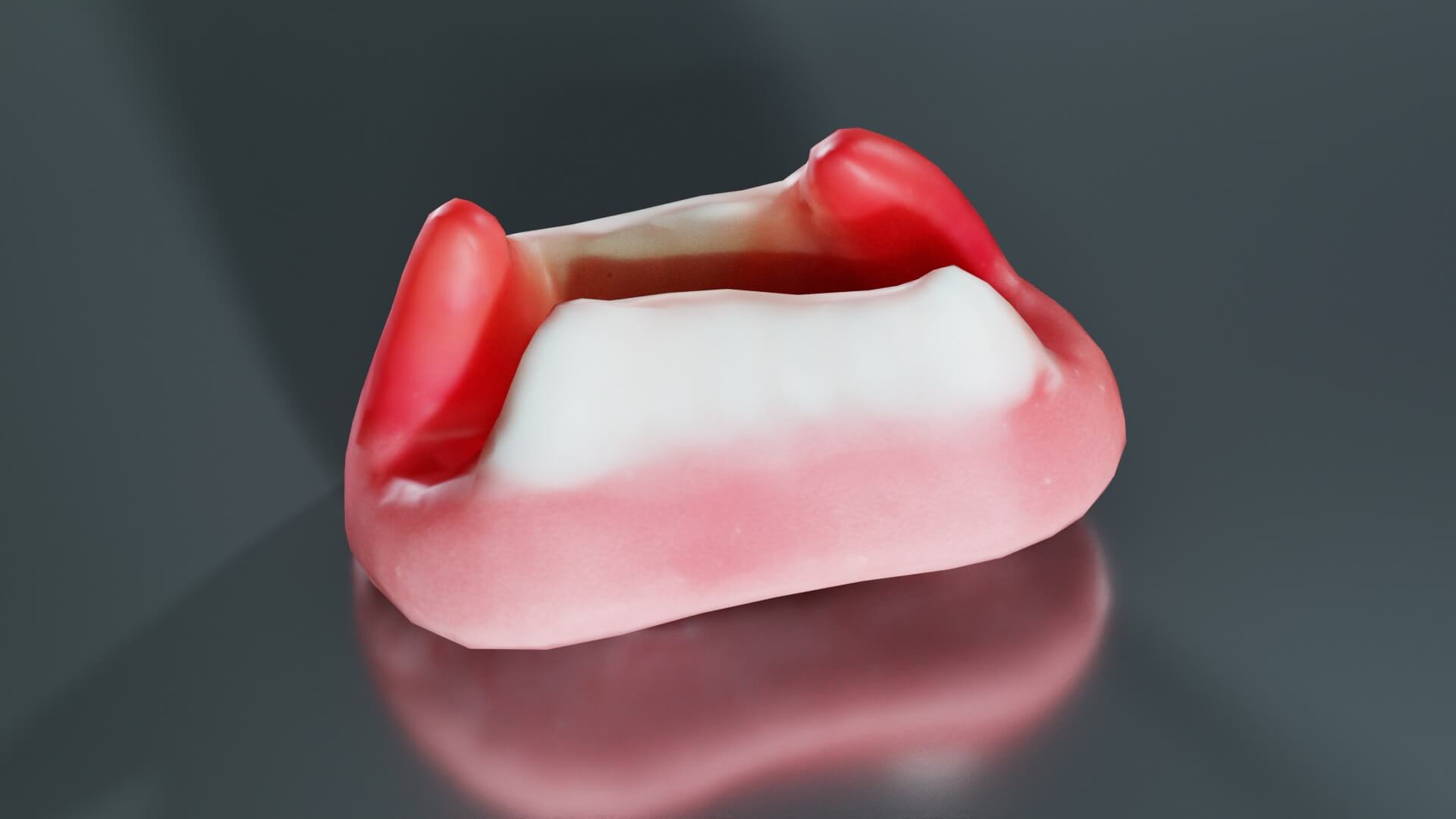Vampire Teeth - 3D Model by Polygonal Miniatures