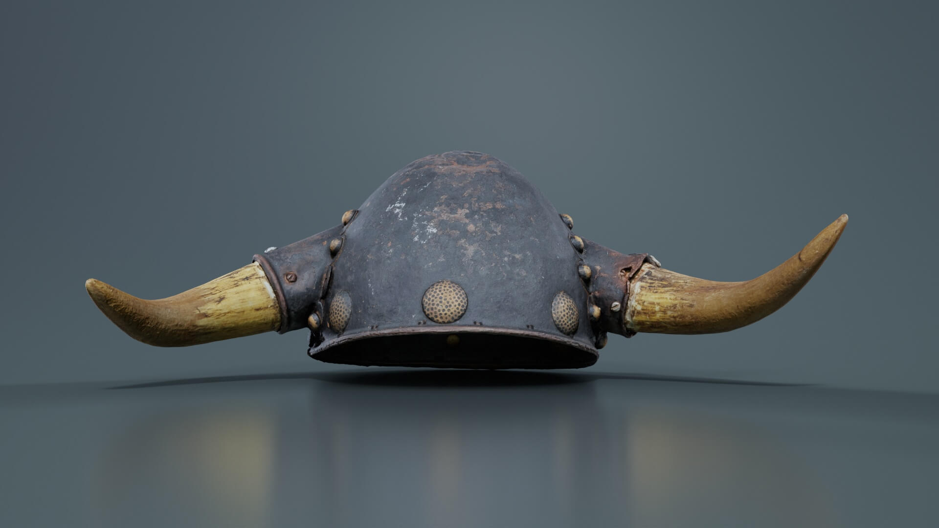 Viking Horns Helmet - 3D Model by Polygonal Miniatures