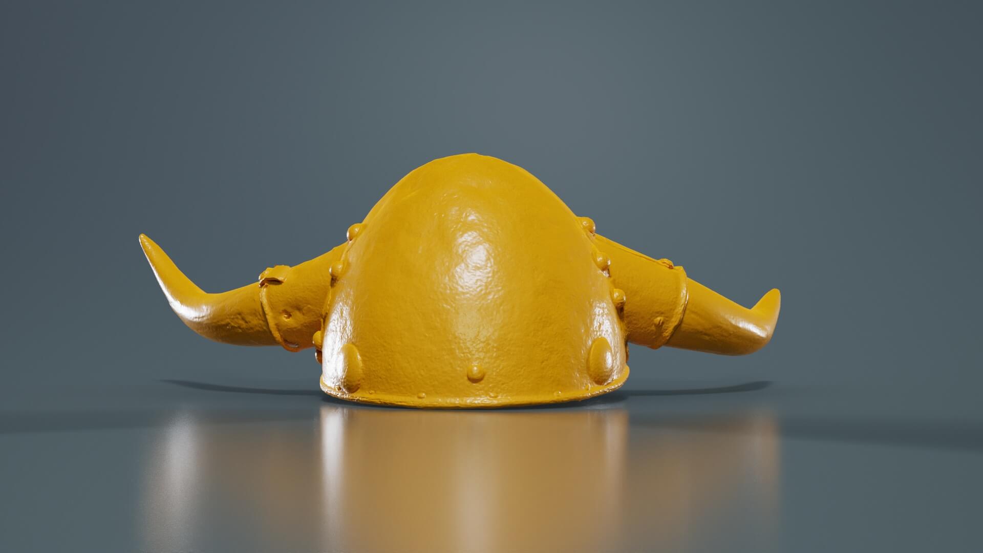 Viking Horns Helmet - 3D Model by Polygonal Miniatures