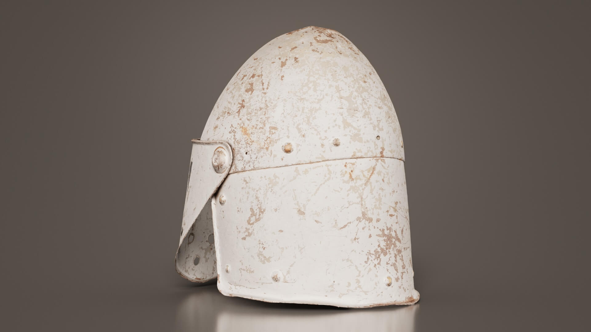 Visor Helmet Closed - 3D Model by Polygonal Miniatures